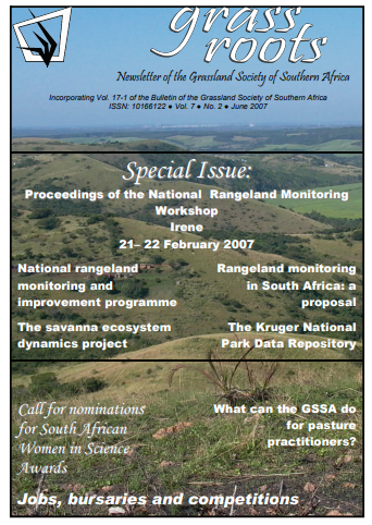 Grassroots Issues | Grassland Society of Southern Africa